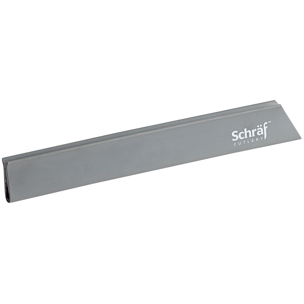Schraf 7" x 1" Gray Polypropylene Blade Guard