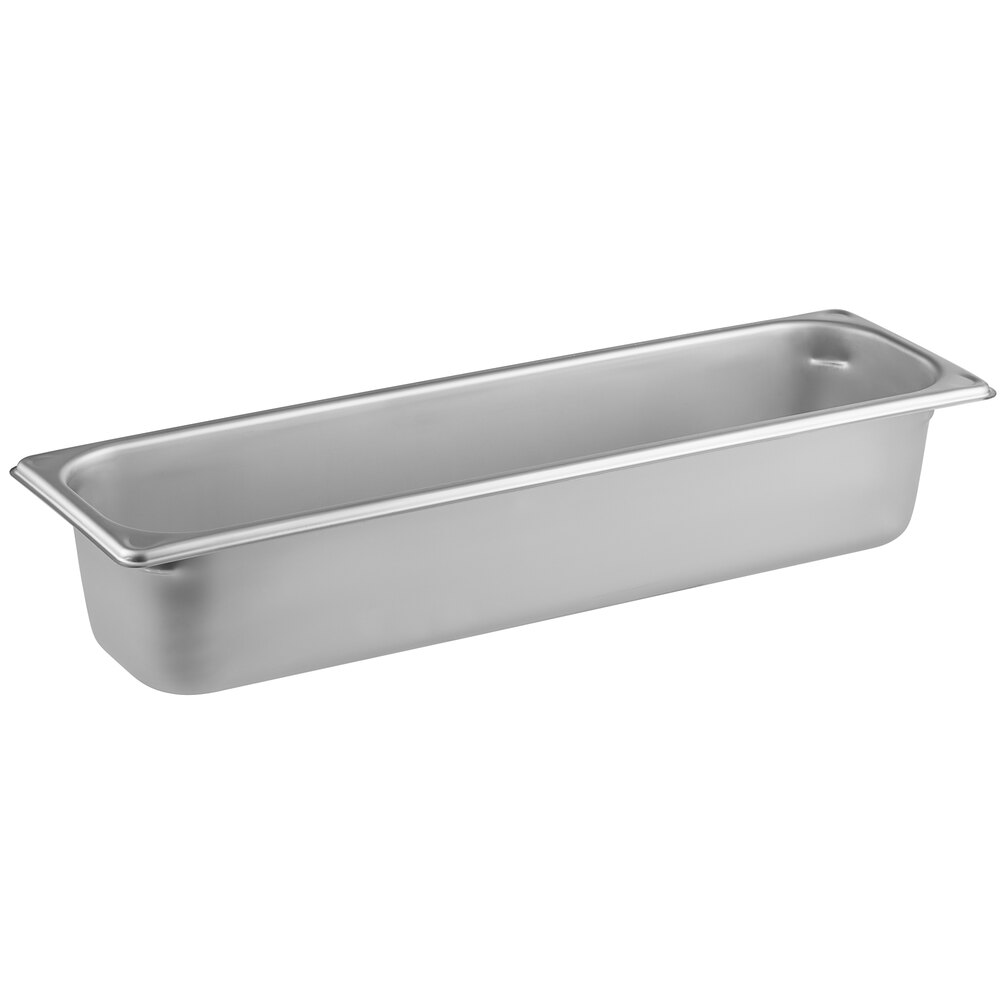 Vigor 1/2 Size Long 4" Deep Anti-Jam Stainless Steel Steam Table ...