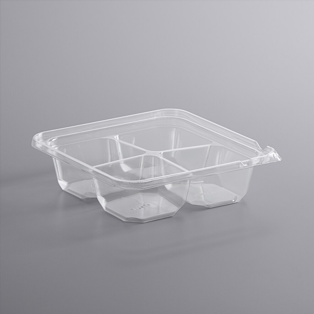Dart TamperGuard 4-Compartment Shallow Tamper-Resistant, Tamper-Evident ...