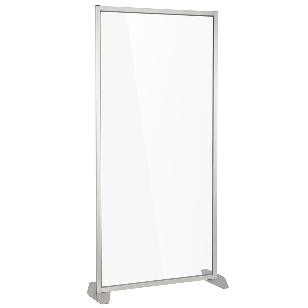 Bon Chef 90225-36 72" x 37" Clear Acrylic Health and Safety Partition ...