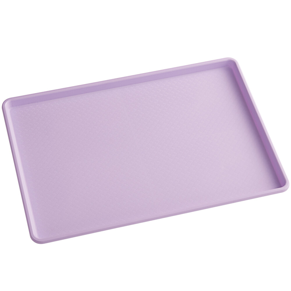 Choice 18" x 26" Purple Bakery Display / Market Tray - 6/Case