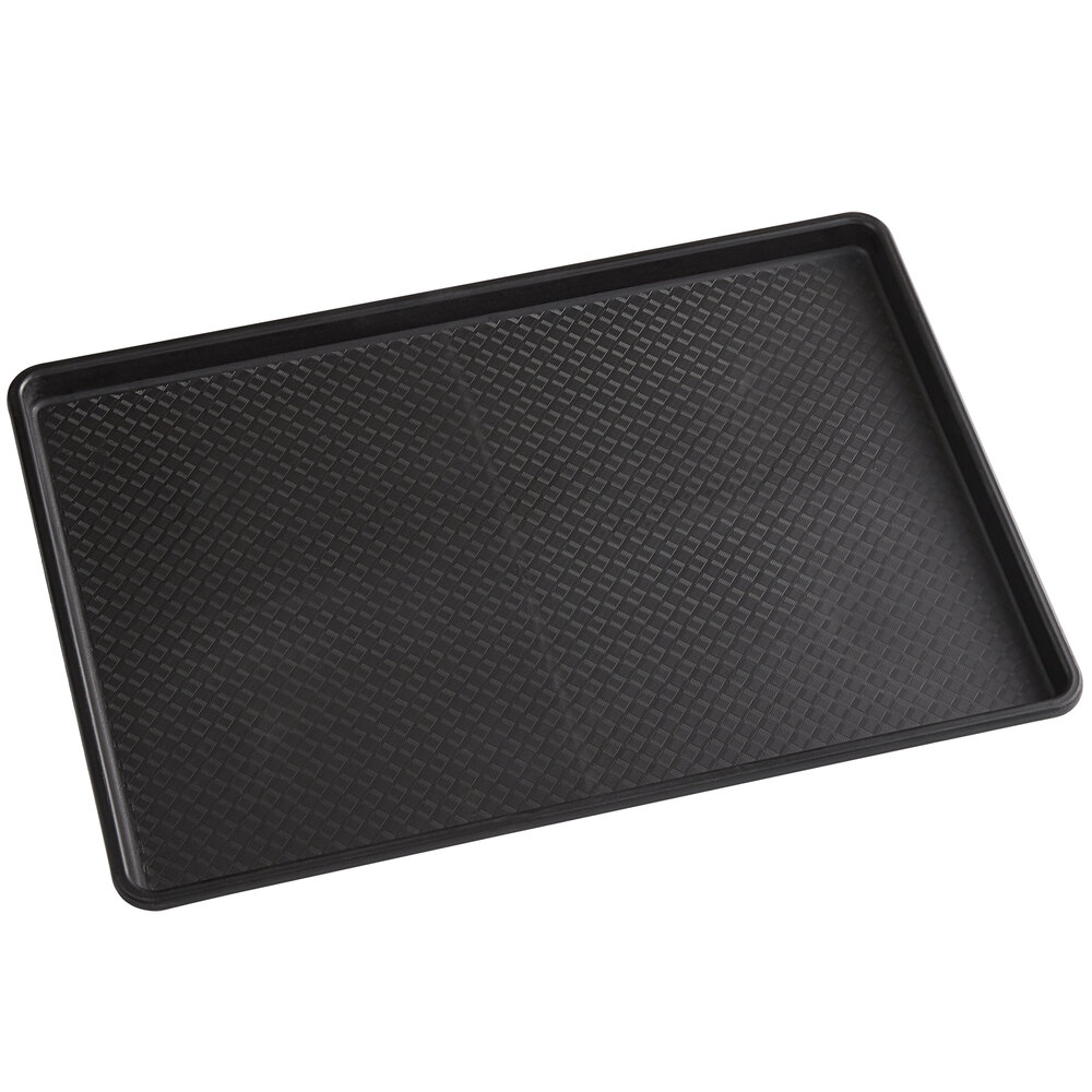 Choice 18" x 26" Black Bakery Display / Market Tray