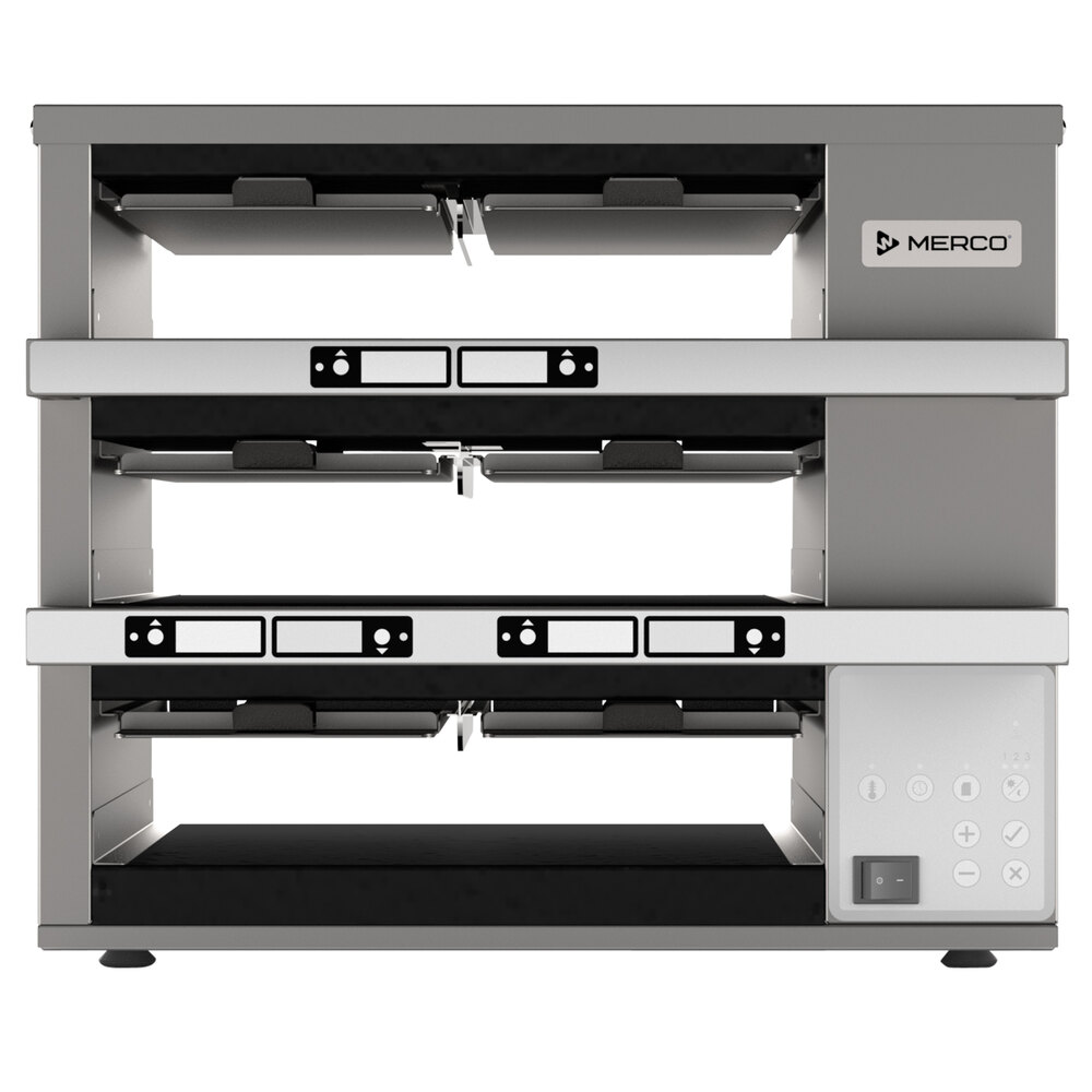 Merco MHG32SSB2N MercoEco 3 Shelf / 6 Pan Dual-Sided Dedicated Holding ...