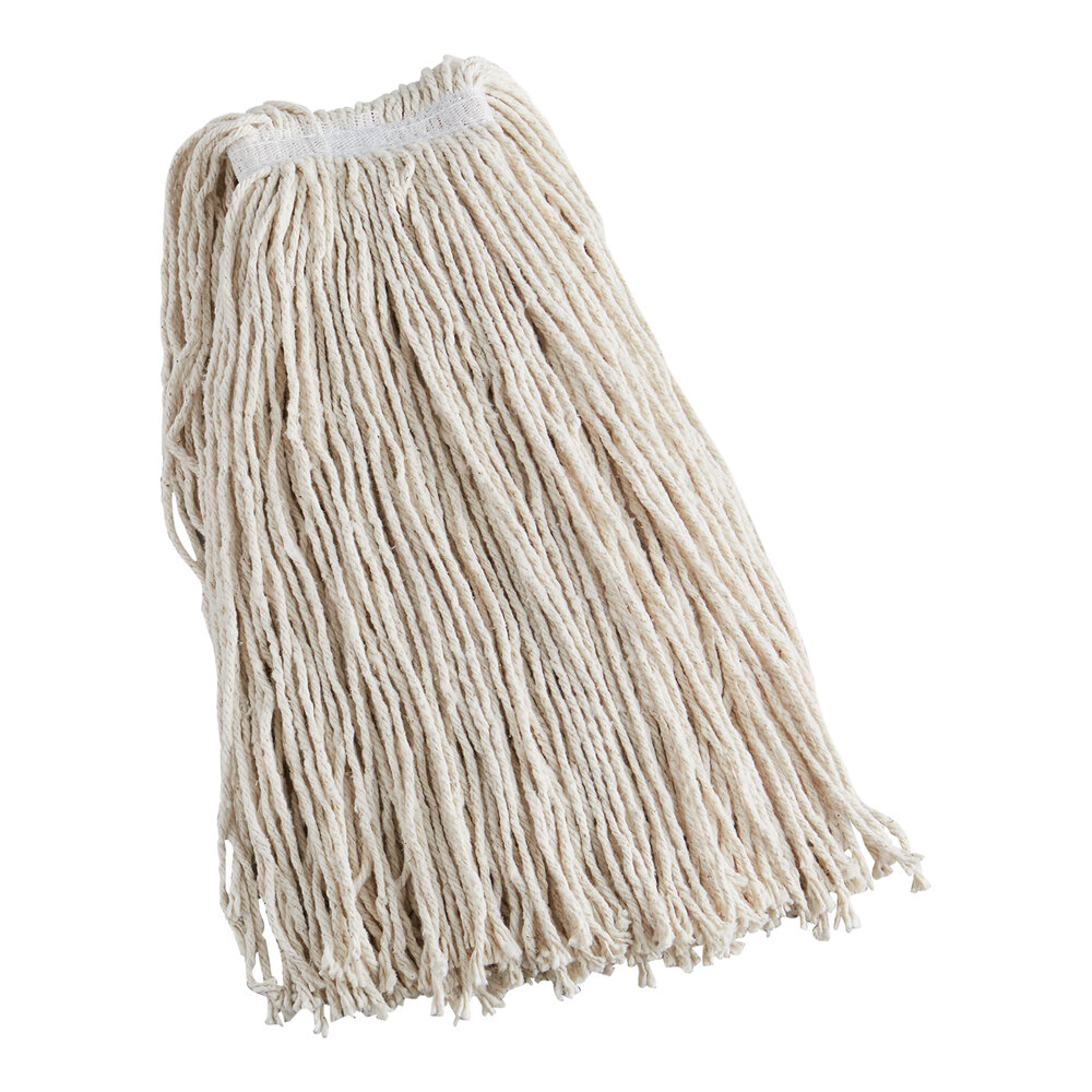 Rubbermaid® Dura Pro FGF11900WH00 32 oz. White Cotton Cut-End Wet Mop ...