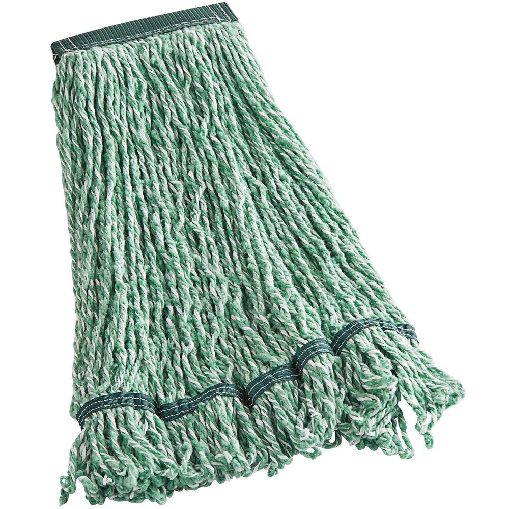 Rubbermaid® Web Foot FGA85206GR00 20 oz. Green Microfiber Looped End ...