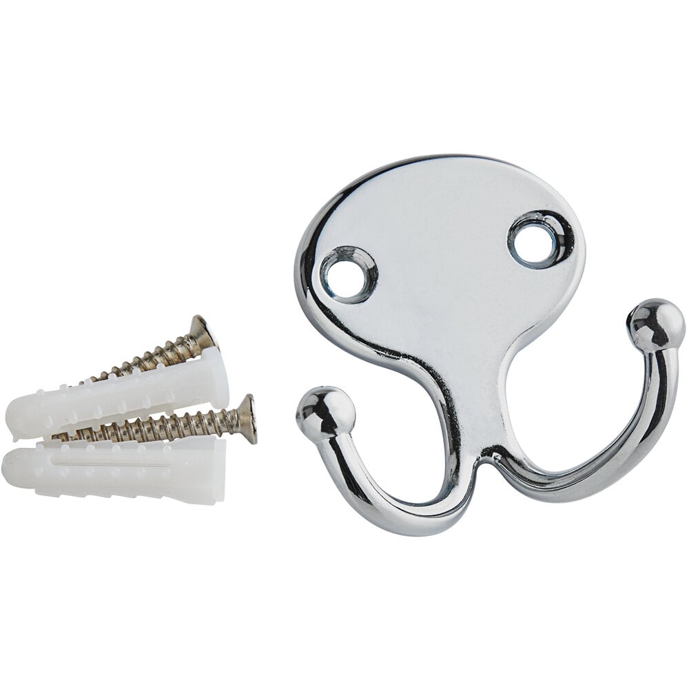 Lancaster Table & Seating Double Chrome Bar Purse Hook