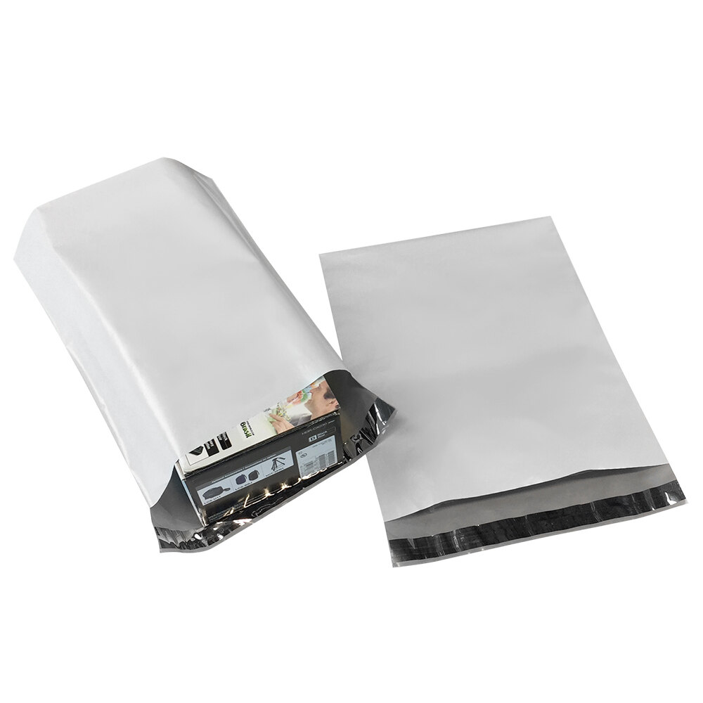Lavex 13" x 4" x 16" 2.5 Mil White Water-Resistant Tear-Proof ...