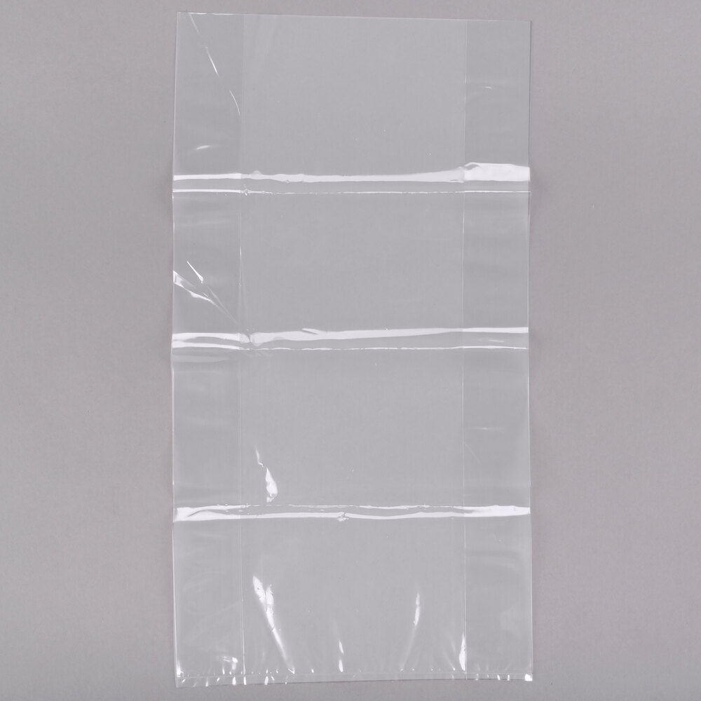 LK Packaging P15G084018 Plastic Polypropylene Food Bag 8" x 4" x 18 ...
