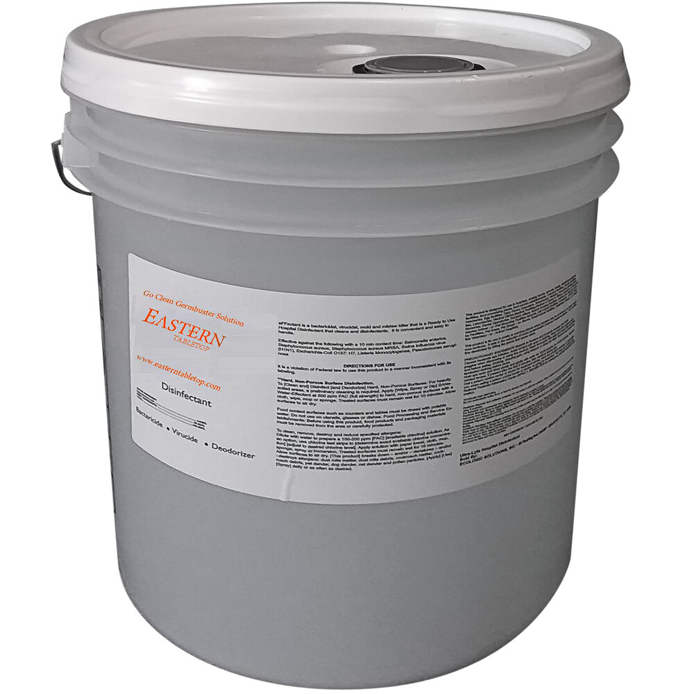 Eastern Tabletop 3520 5 Gallon Go Clean Germbuster Ultra-Lyte Electro ...