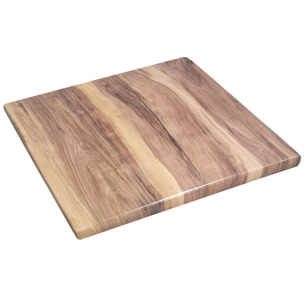 American Tables & Seating ATO3636-213 35 1/2" Square Indian Rosewood ...