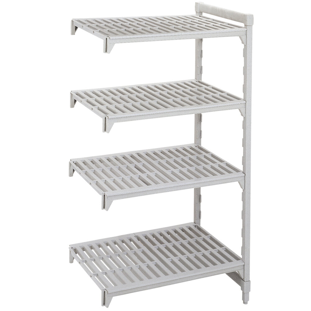 Cambro CPA214272V4480 Camshelving® Premium 4 Shelf Vented Add On Unit ...
