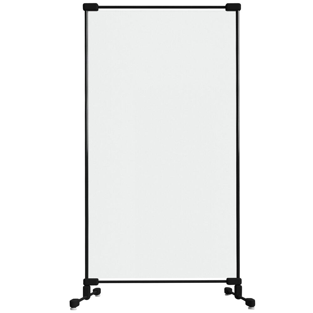 Goff's 34432 15" x 30" Clear PVC Desktop Personal Safety Partition with ...