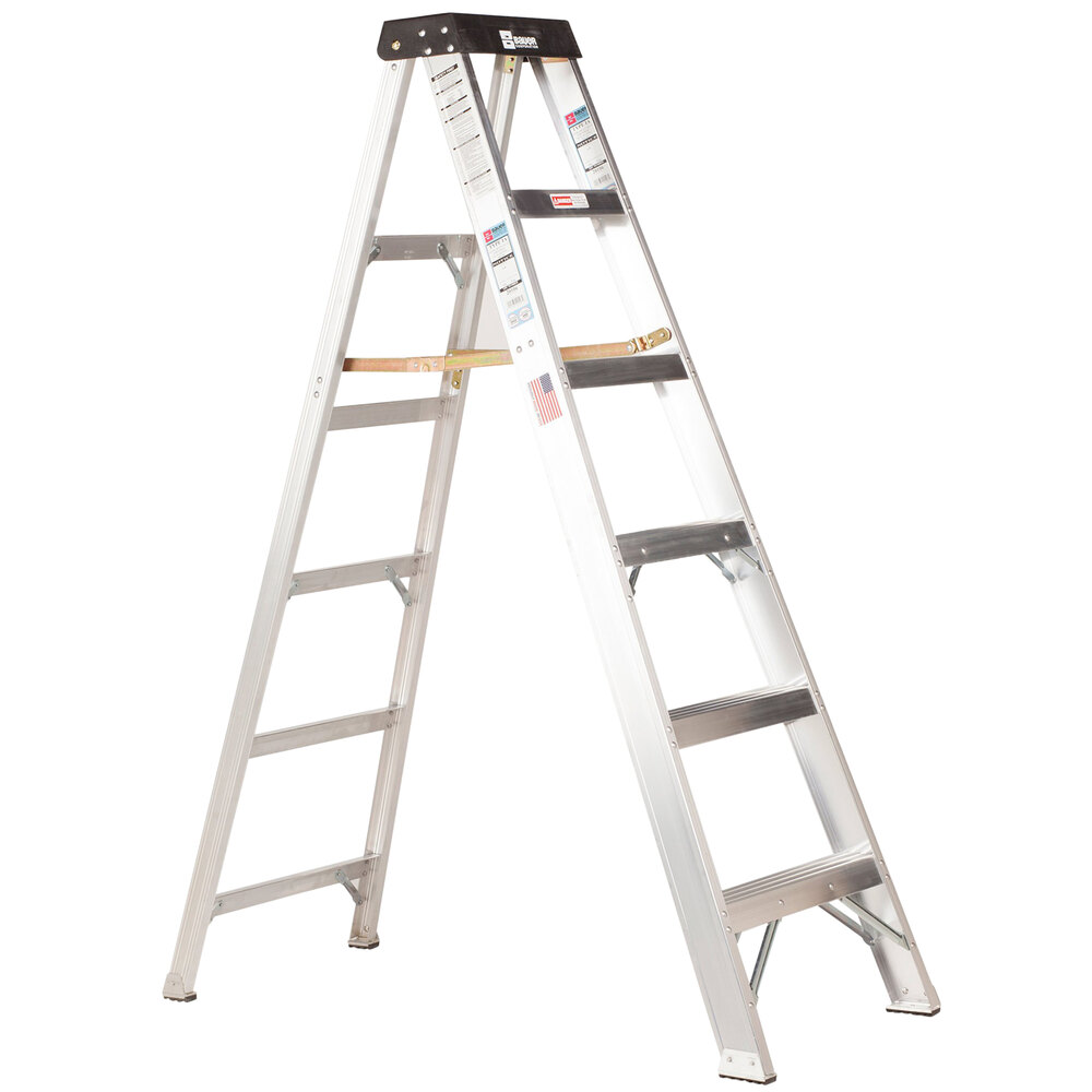 Bauer Corporation 20108 201 Series Type 1A 8' Aluminum Step Ladder ...