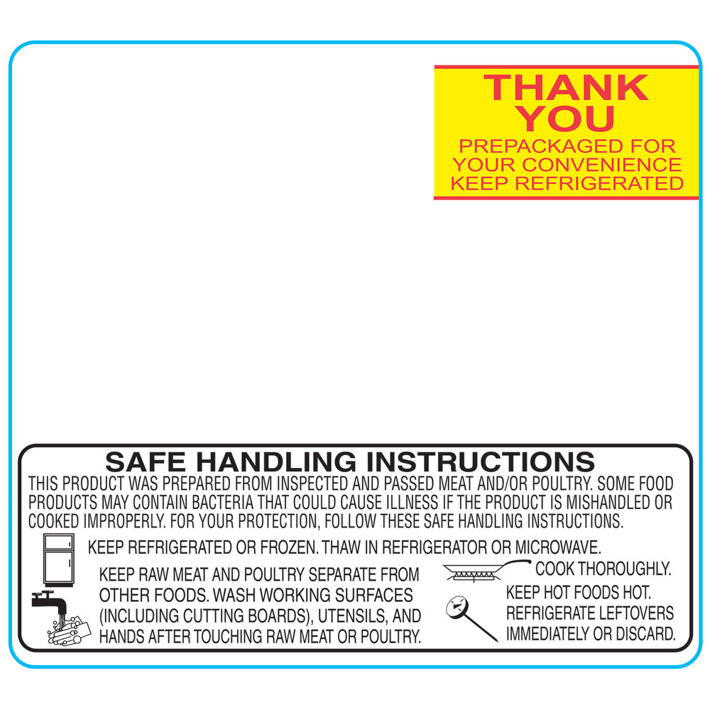 PointPlus 2 5/8" x 2 3/8" White / Black Safe Handling Pre-Printed Scale ...