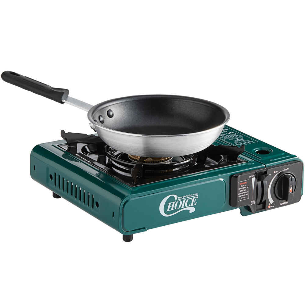 Choice Portable 3-Piece Cooking Kit with 1-Burner Butane Range ...