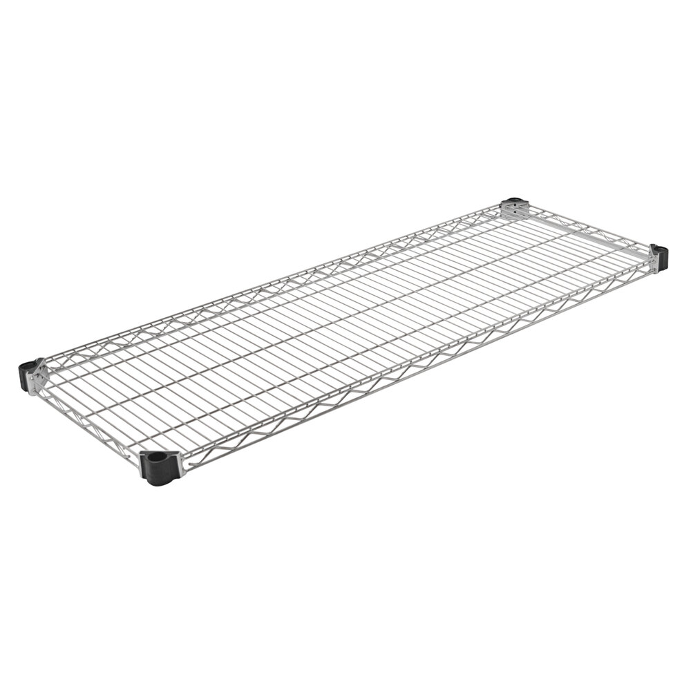 Eagle Group QA1848C Quad-Adjust® Chrome NSF 18" x 48" Wire Shelf
