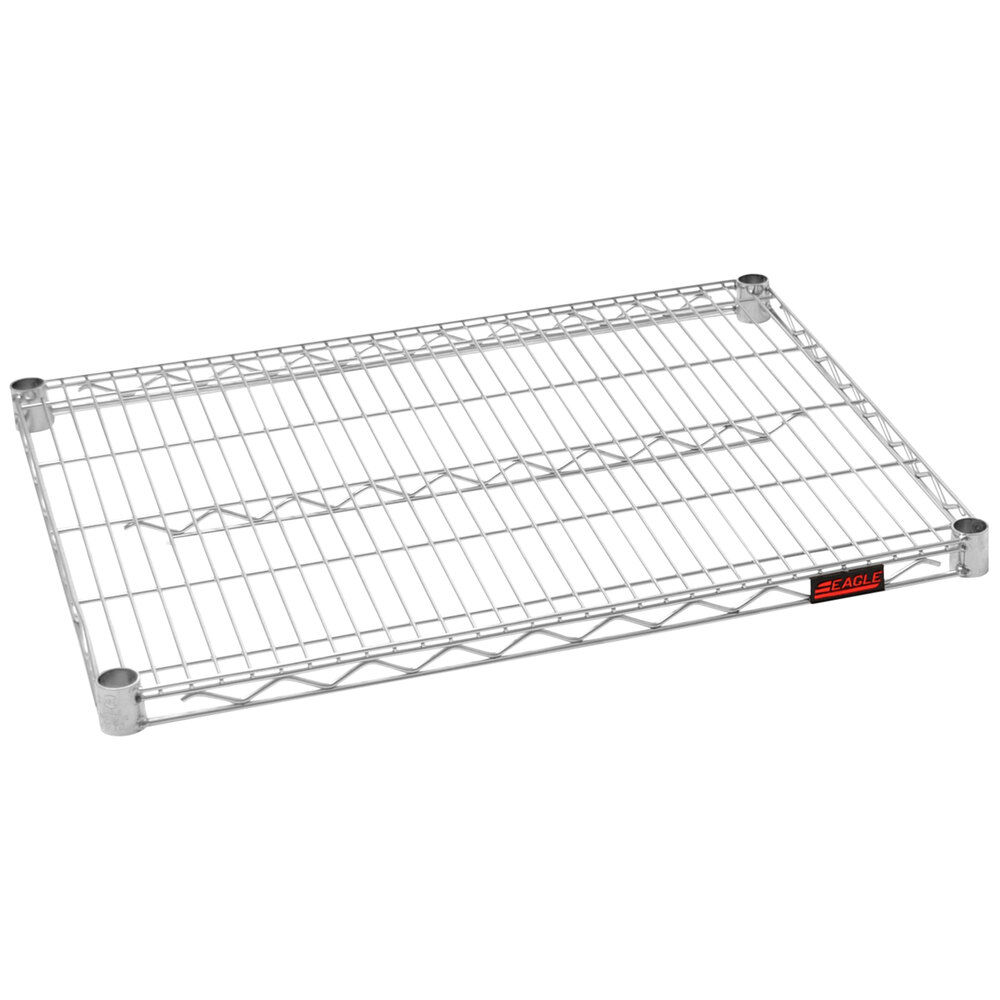 Eagle Group 2430S NSF Stainless Steel 24" x 30" Wire Shelf