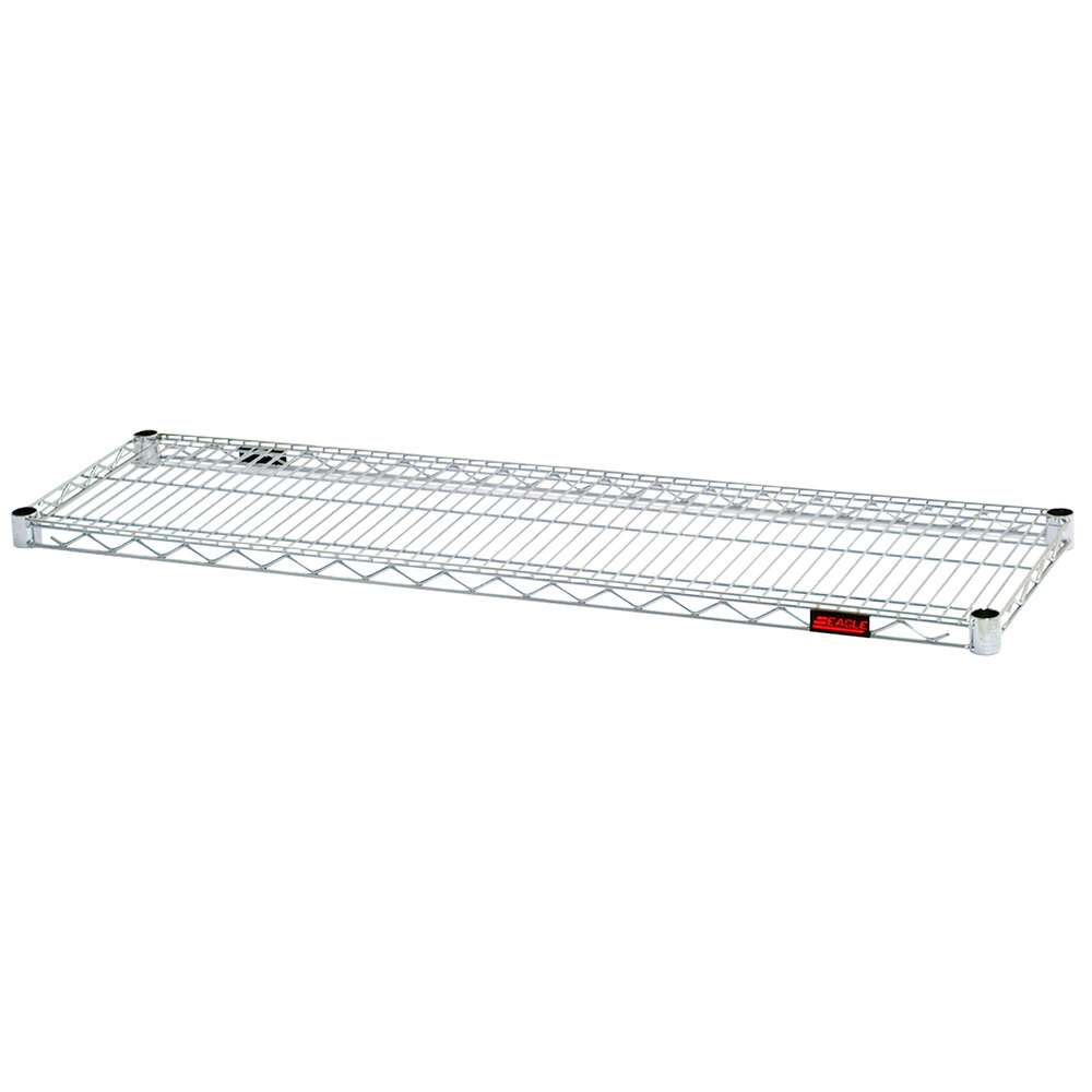 Eagle Group 1442S NSF Stainless Steel 14" x 42" Wire Shelf