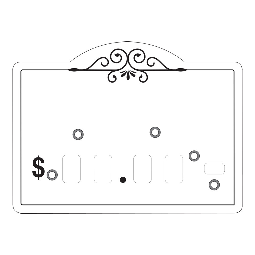 Deli Tag Wheel - 25/Pack