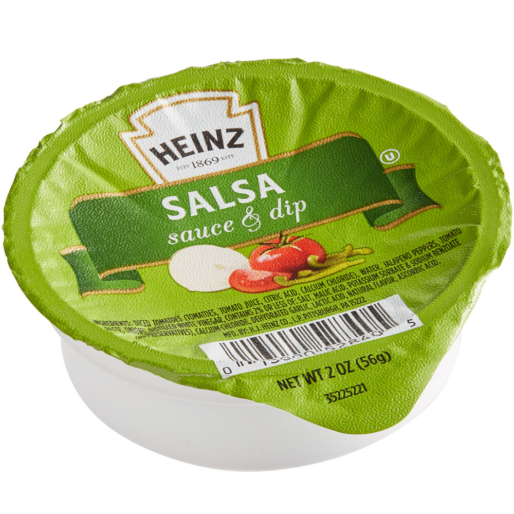 Heinz Salsa Cups (2 oz Portions, 60/Case)