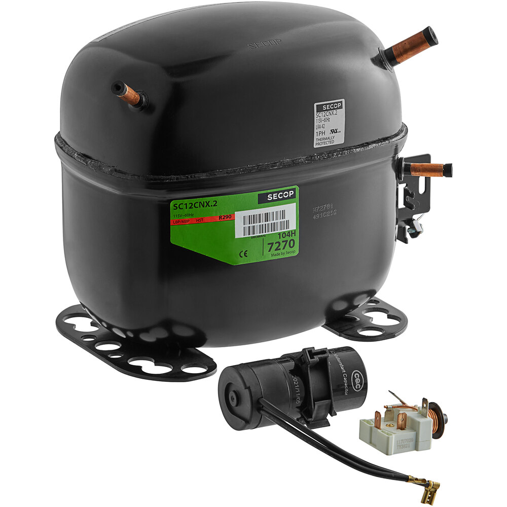 Avantco 22477461 1/2 hp Compressor for BHAC, WHAC, and BC Series Units ...