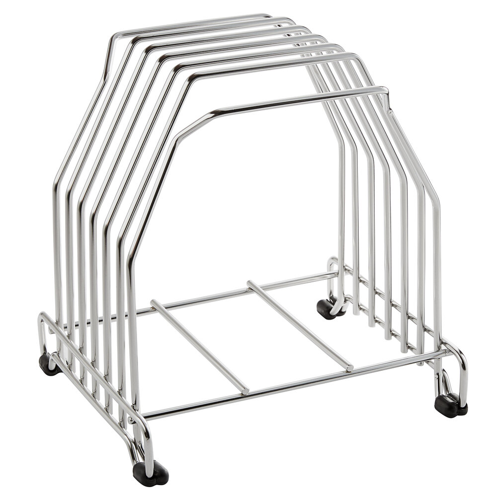 San Jamar KLRST 6-Board Cutting Board Storage Rack