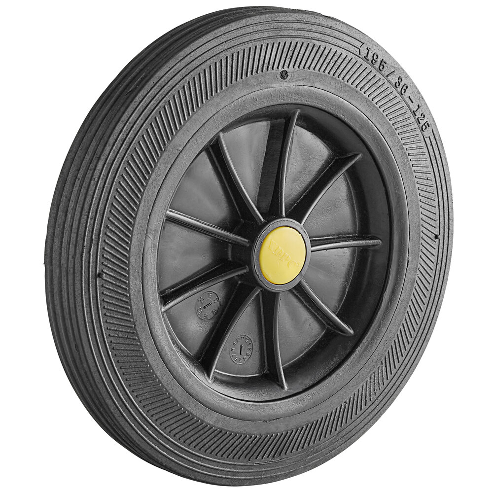 Lavex Wheel for 32 Gallon Rectangular Rollout Trash Cans