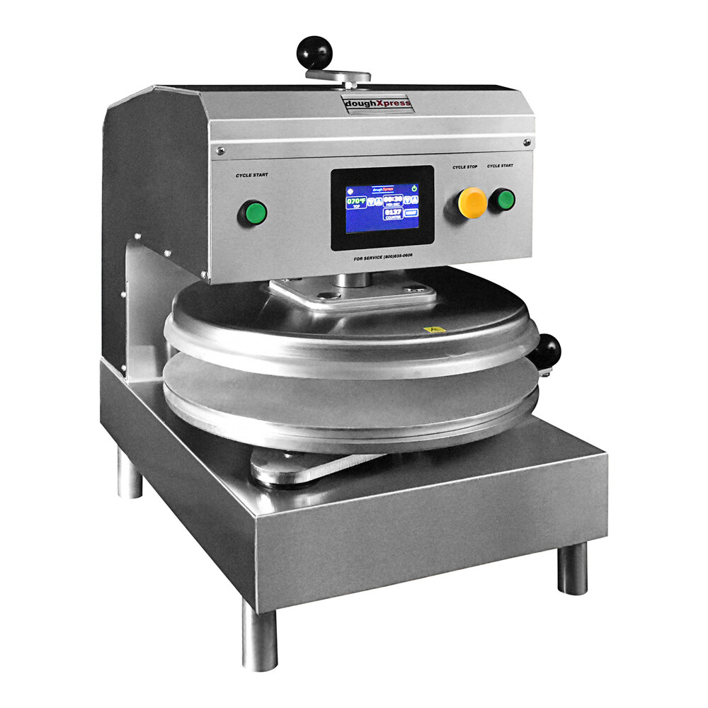 DoughXpress DXE-SS 18" Electromechanical Automatic Stainless Steel ...