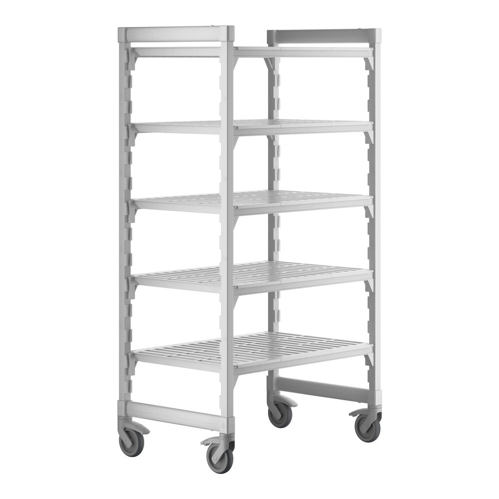 Cambro CPMU243667V5480 Camshelving® Premium Mobile Shelving Unit with ...