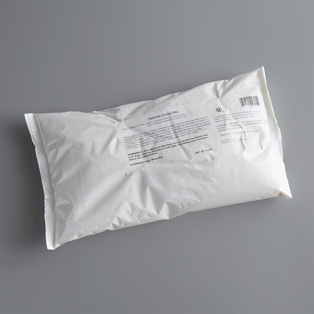 5 lb. Oatmeal Cookie Mix - 6/Case