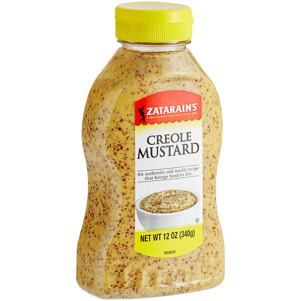 Zatarain's 12 oz. Creole Mustard - 12/Case