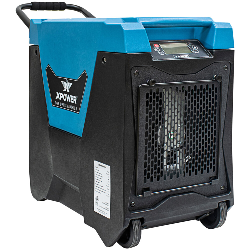 XPOWER XD-85L2-Blue 145 Pint Commercial Dehumidifier with Automatic ...