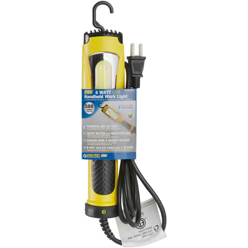 Voltec LED Handheld Work Light 08-00627 - 5W, 500 Lumens