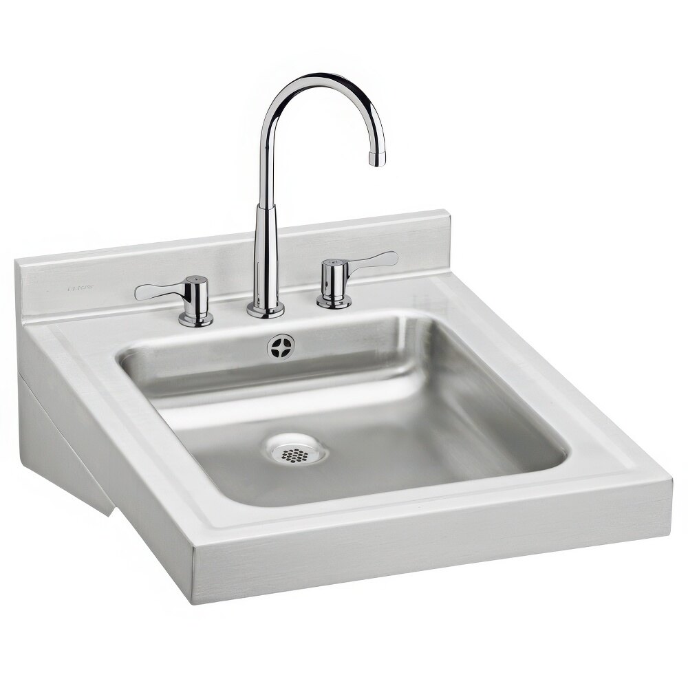 Zurn Elkay WCLWO1923OSDC Sturdibilt Wall Hung Single Bowl ADA Lavatory ...