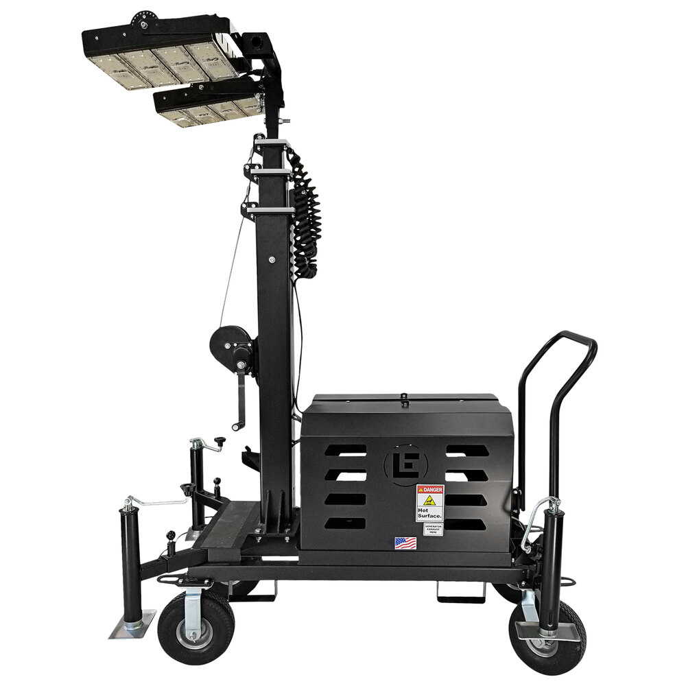 Lind Equipment LE980LEDV-T2 Beacon LED Yellow Dual Head Light Tower ...