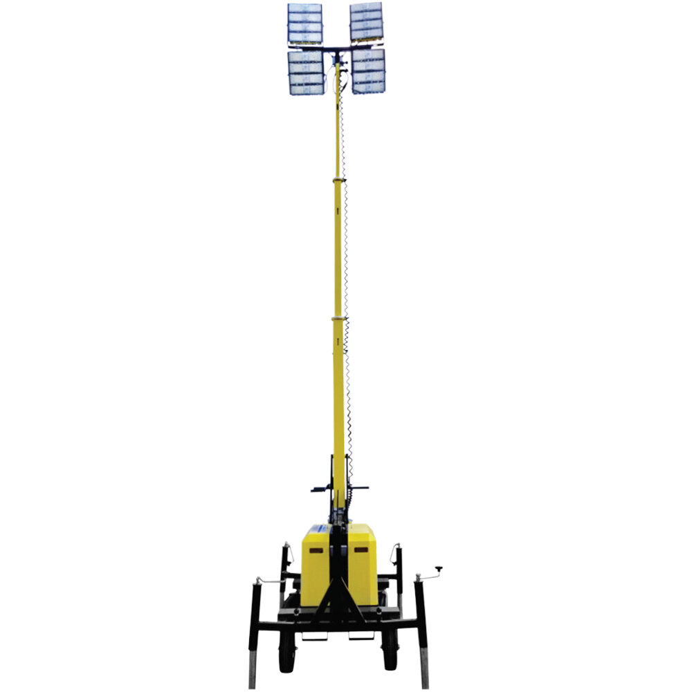 Lind Equipment LE980LEDV-T4 Beacon LED Yellow Quad Head Light Tower ...