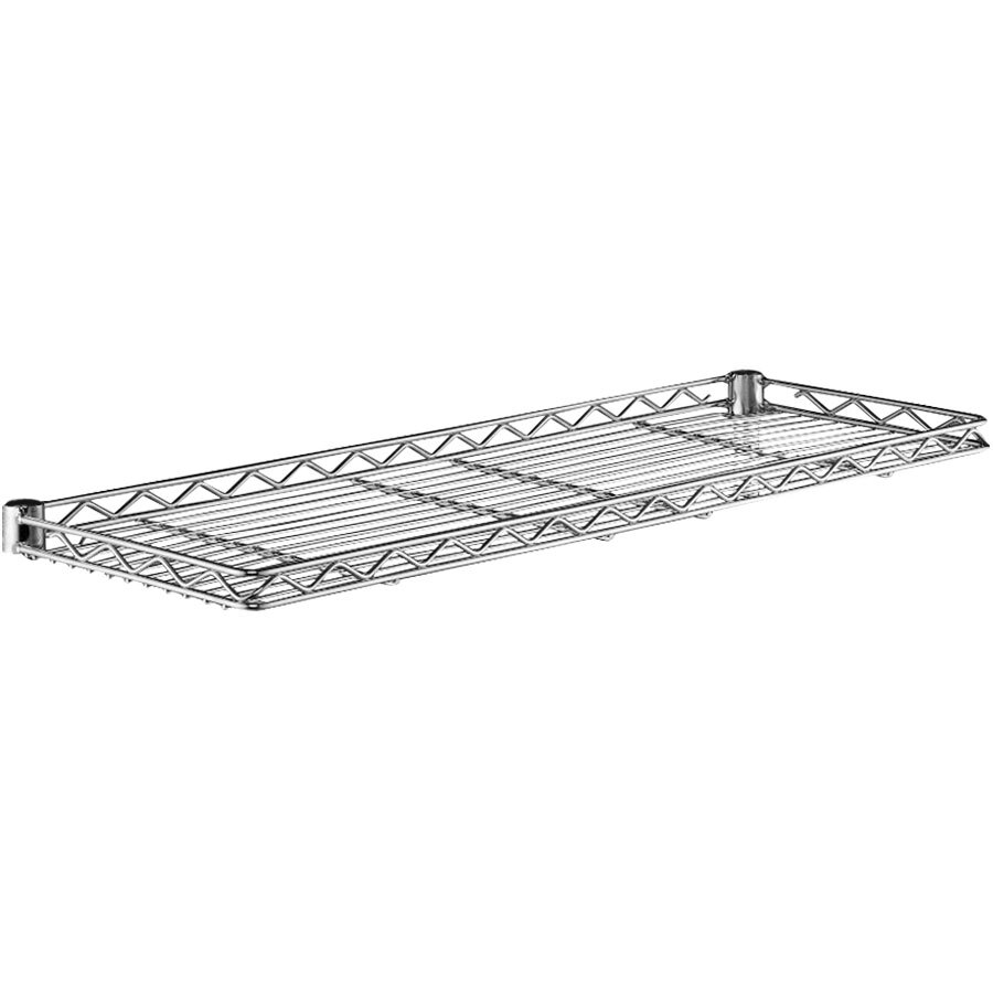 Metro 1248CSNC Chrome Cantilever Shelf - 12" x 48"