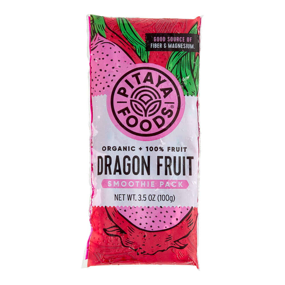 Pitaya Plus Dragon Fruit Smoothie Packs (Organic, 60/Case)