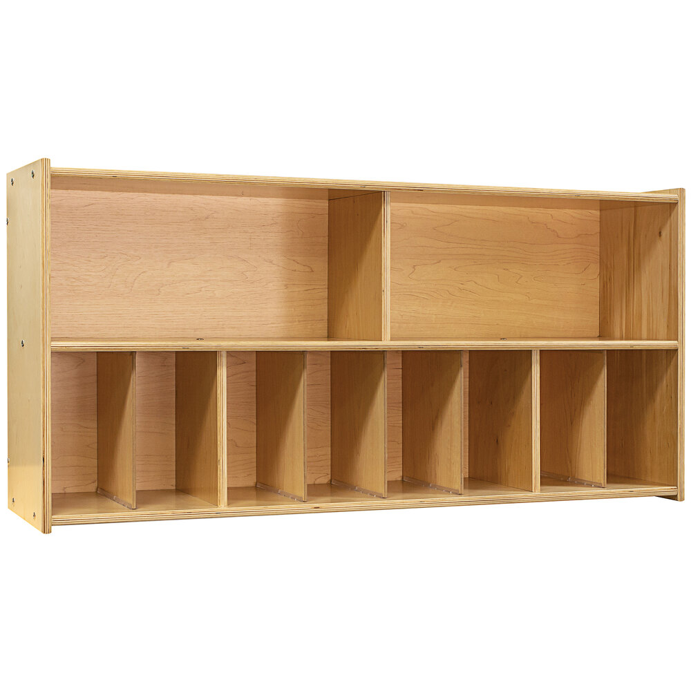 Tot Mate TM4336A.SBBBB Natural Birch Plywood Diaper Wall Storage - 46 ...