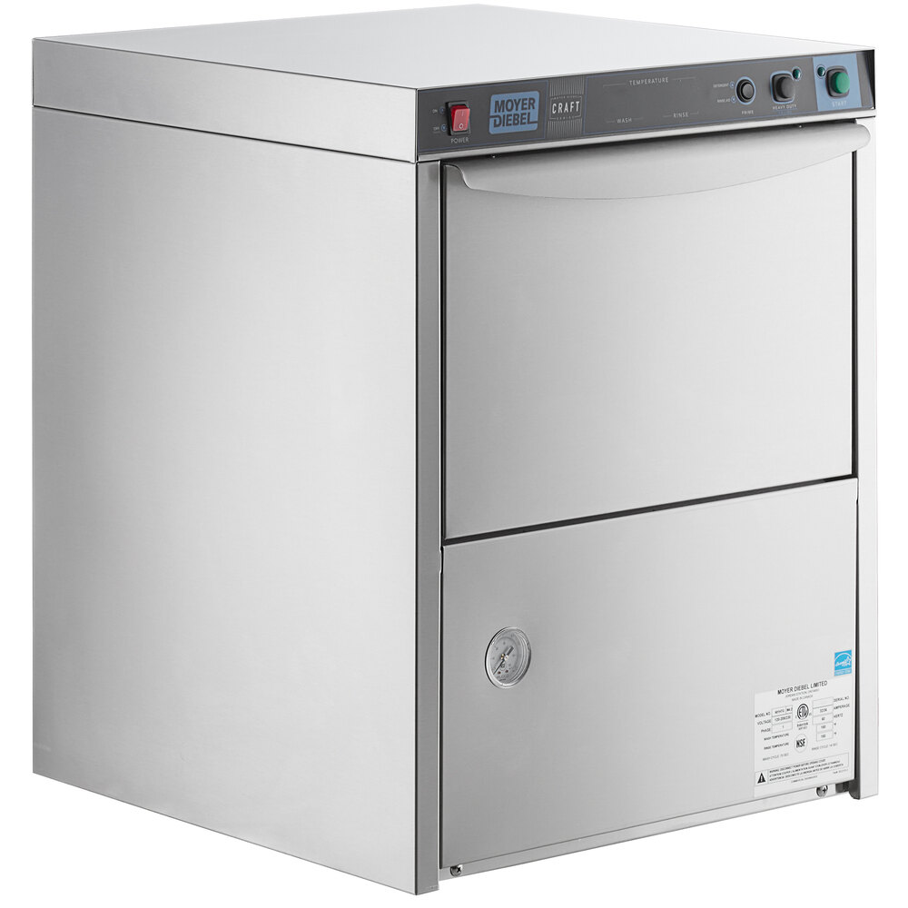 Moyer Diebel 601HTG Undercounter High Temperature Glass Washer with ...