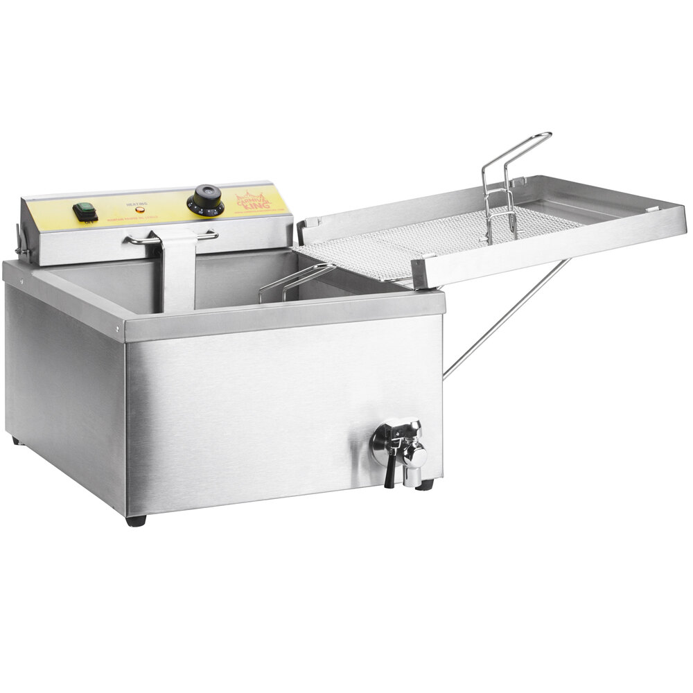 Carnival King DFC44001 25 lb. Funnel Cake / Donut Fryer - 240V, 4400W