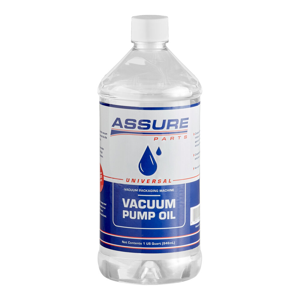 Assure AOILMQT Universal Vacuum Packaging Machine Pump Oil - 1 Qt.