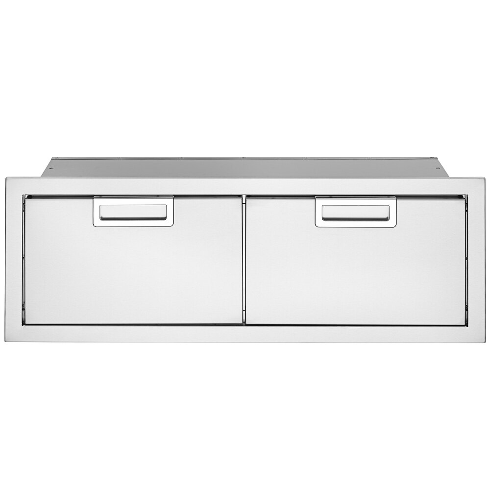 Crown Verity IBI48-DD Infinite Series 48" Built-In 2 Drawer Horizontal ...