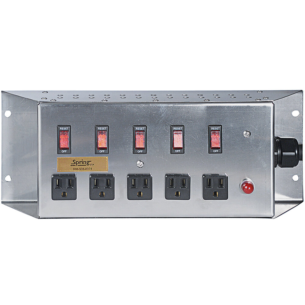 Spring USA PM2251 Power Management System with (5) 110V Outlets