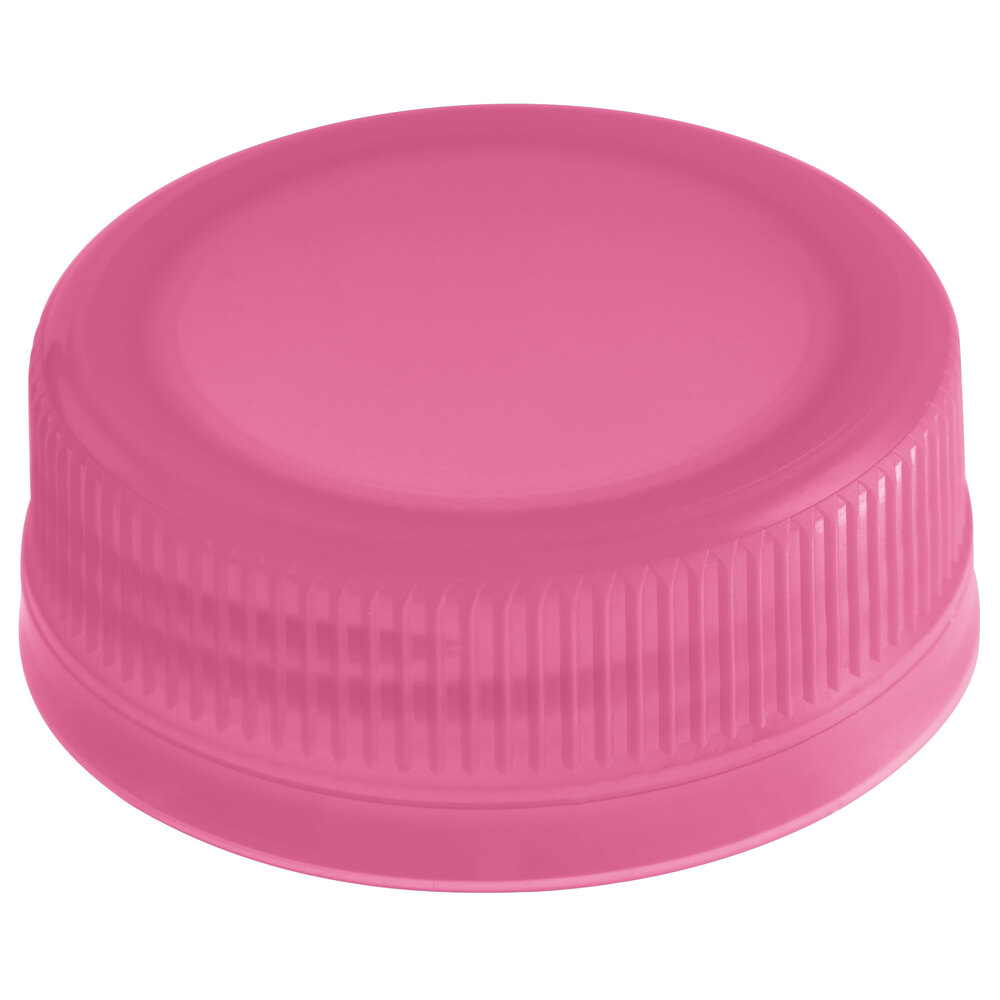 Pink Tamper-Evident Cap for Juice Bottles - 2,500/Case