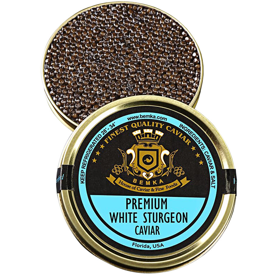 Premium Italian White Sturgeon Caviar - 28 Grams