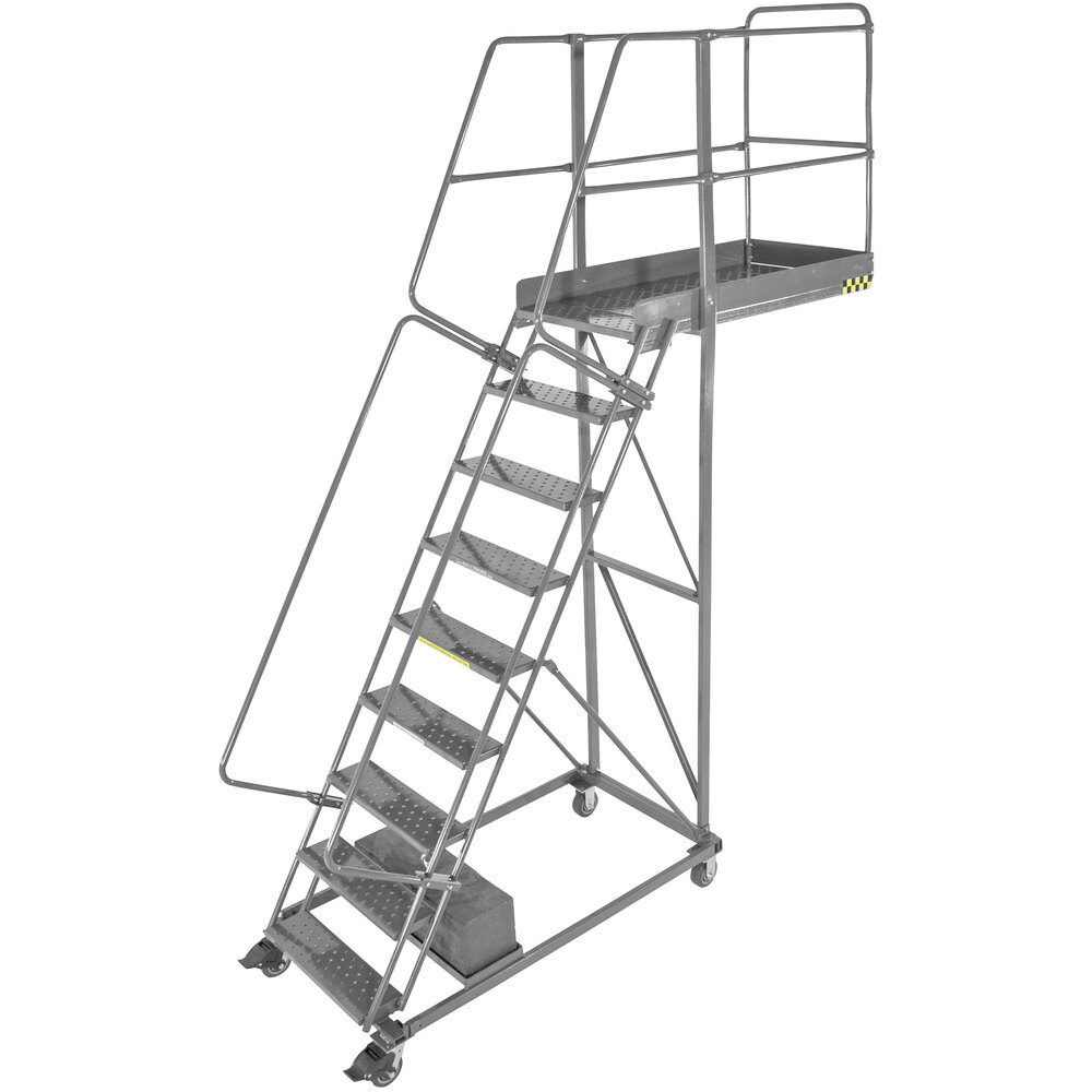 Ballymore CL-9-14 Perforated 9-Step Heavy-Duty Steel Rolling Cantilever ...