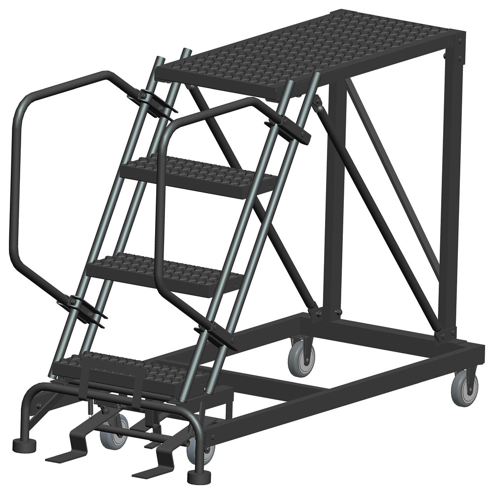 Ballymore SNR4-2436 4-Step Heavy-Duty Steel Mobile Work Platform - 36 ...