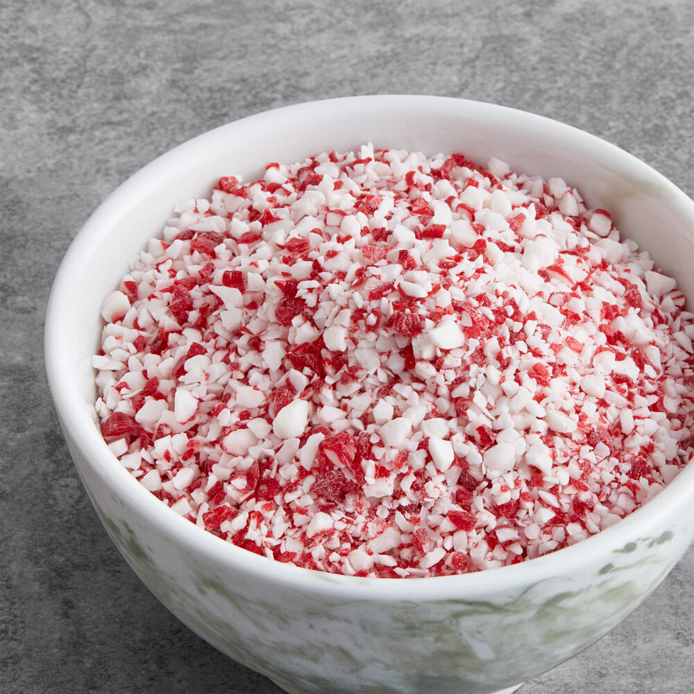 Peppermint Krunch Candy Ice Cream Topping - 5 lb. - 2/Case