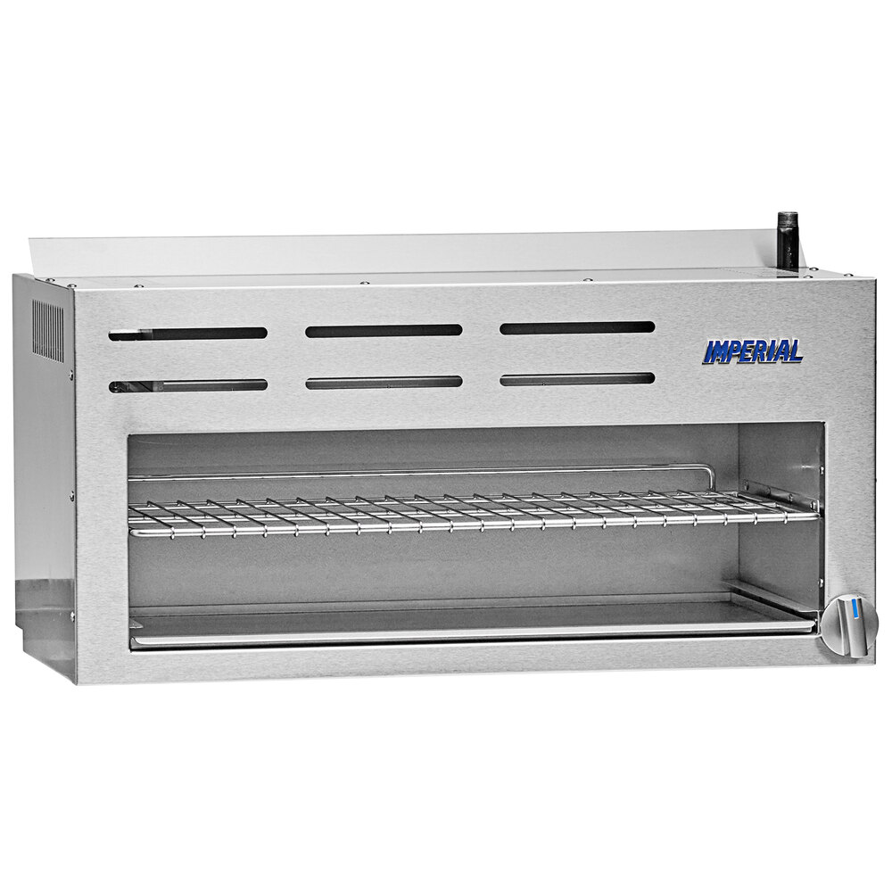Imperial Range IRCM-36NG Natural Gas Infrared Countertop Cheese Melter ...